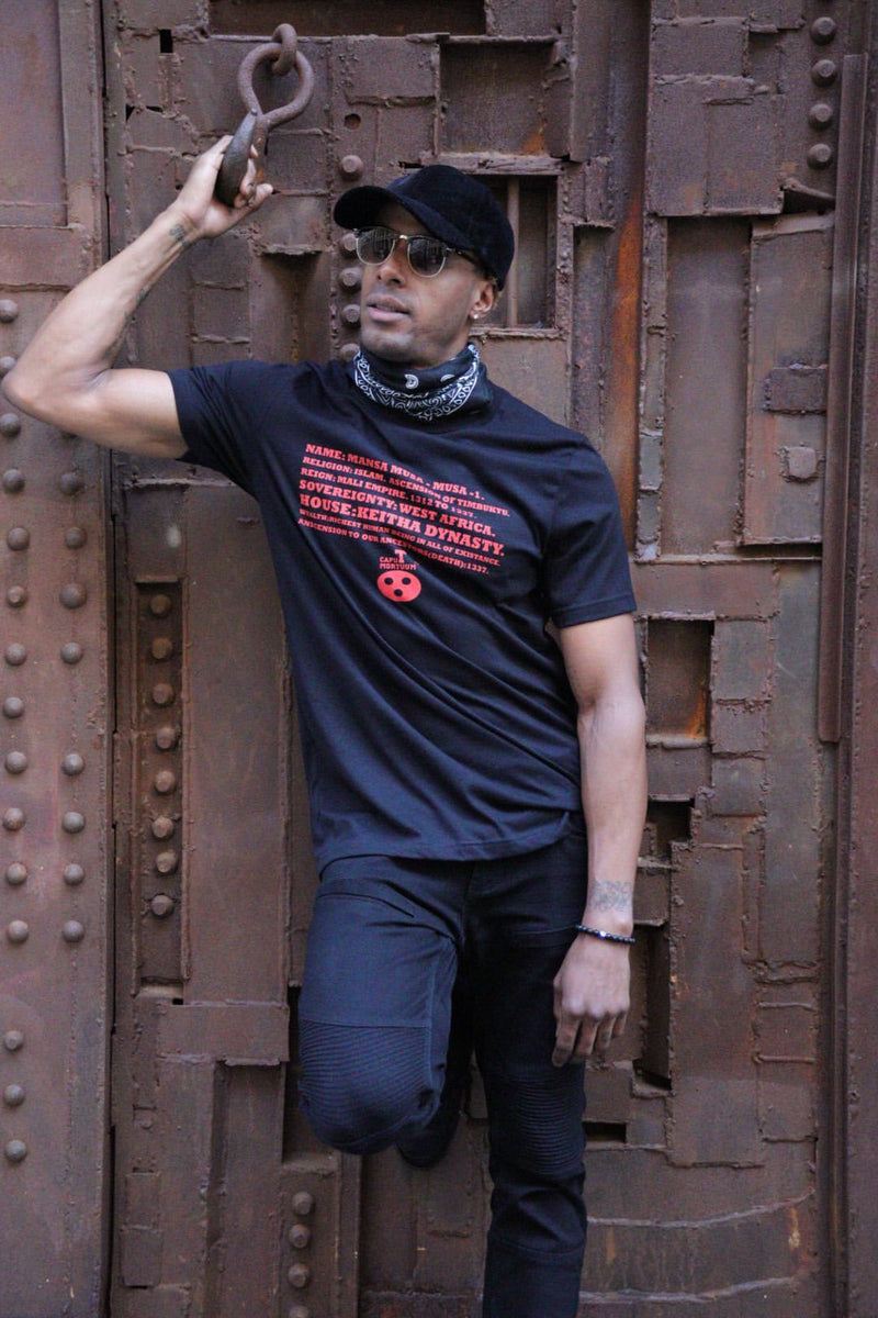 MANSA MUSA T-SHIRT – Caput Mortuum